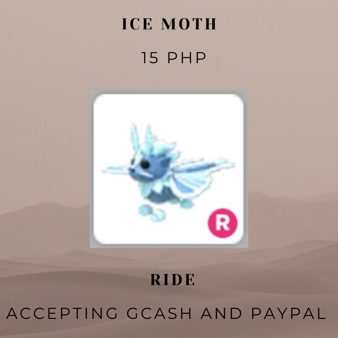 Adopt Me Pets | Ice Moth on Carousell