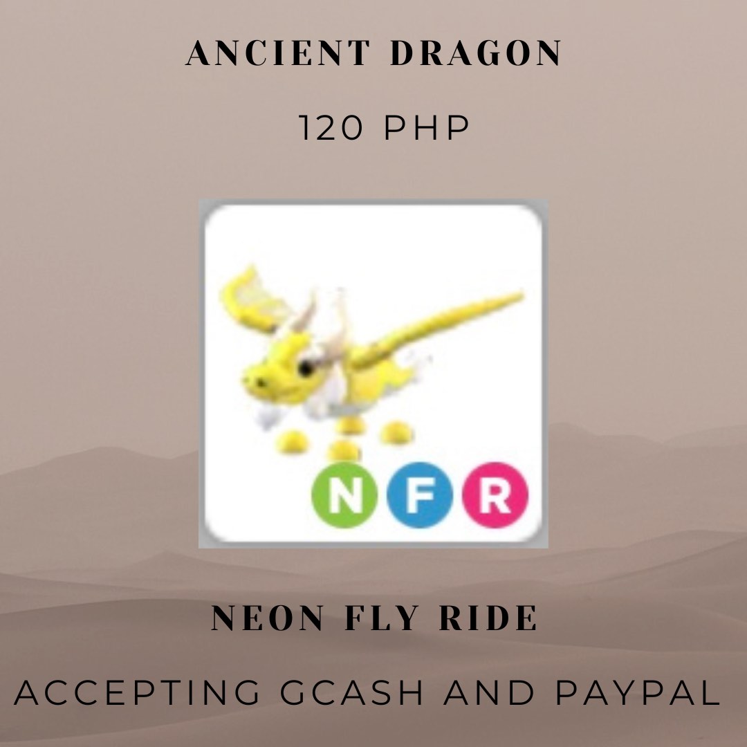 Adopt Me Pets |Ancient Dragon, Video Gaming, Gaming Accessories, In ...