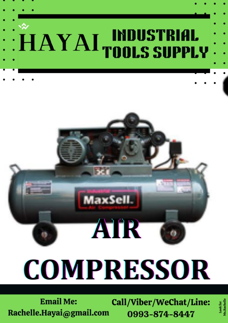 AIR COMPRESSOR, Commercial & Industrial, Industrial Equipment on Carousell