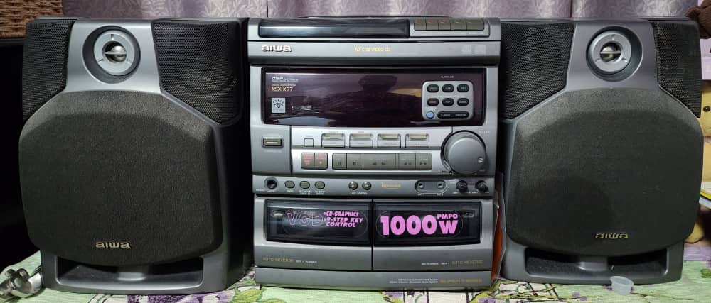 AIWA MINI COMPO, Audio, Portable Music Players on Carousell