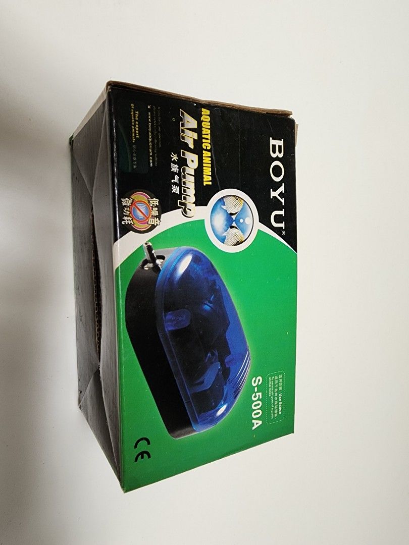 Aquarium Air Pump Boyu, Pet Supplies, Homes & Other Pet Accessories on ...