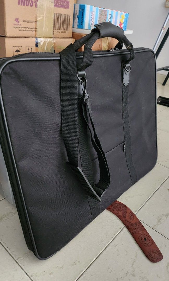 Art Portfolio Bag A2 Size Drawings Storage, Hobbies & Toys, Stationery ...