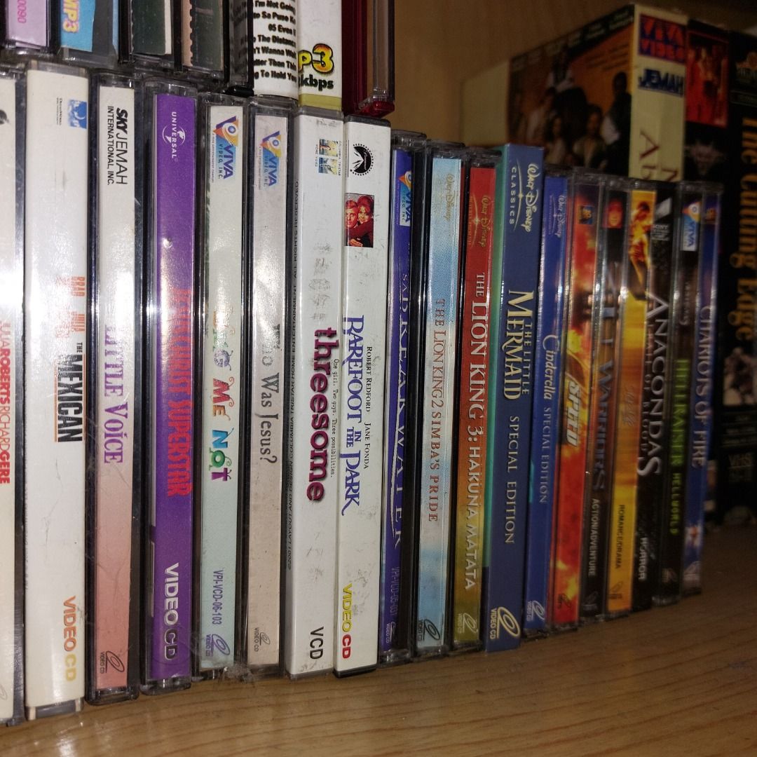 Assorted VCDs, Hobbies & Toys, Music & Media, CDs & DVDs on Carousell