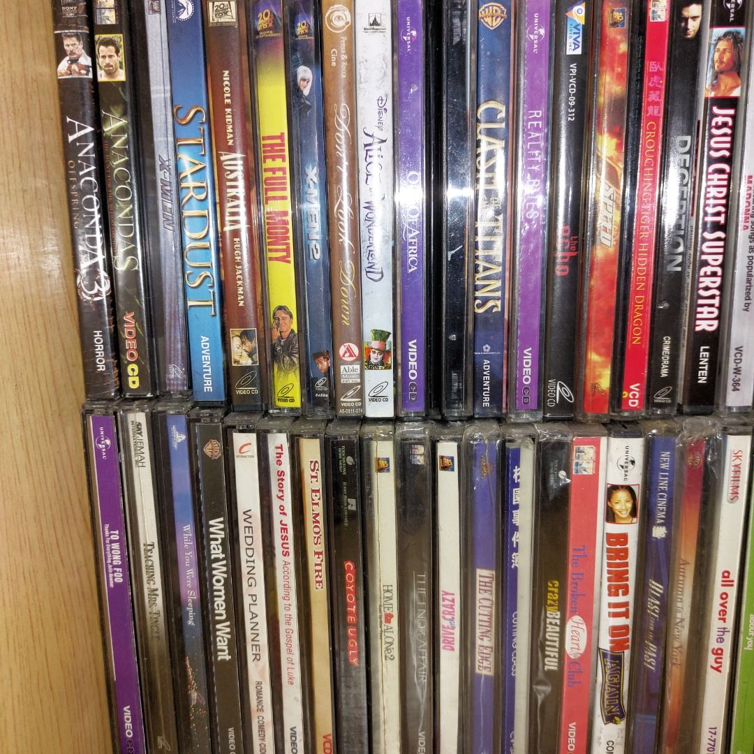 Assorted VCDs, Hobbies & Toys, Music & Media, CDs & DVDs on Carousell