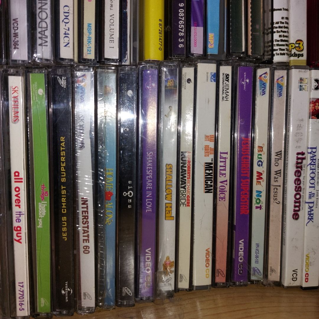 Assorted VCDs, Hobbies & Toys, Music & Media, CDs & DVDs on Carousell