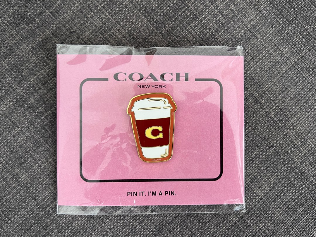 AUTH BN Coach pin, Luxury, Accessories on Carousell