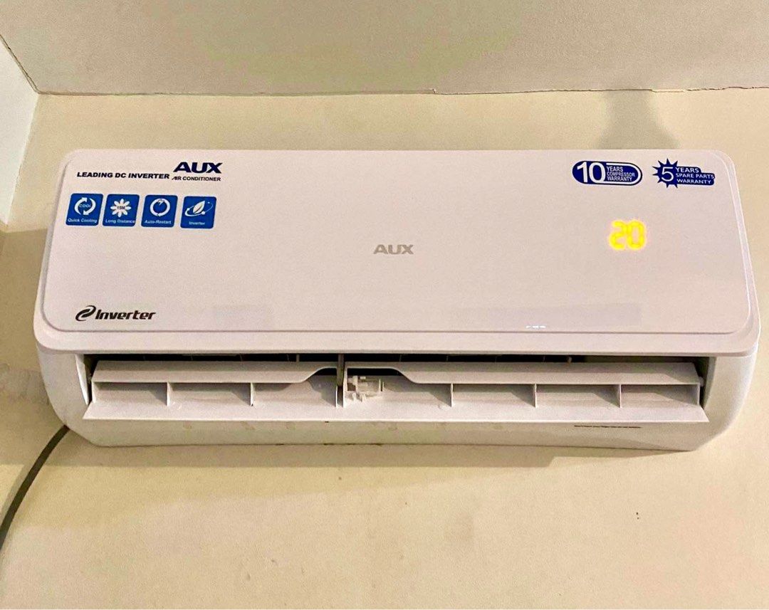 AUX Split Type Inverter Aircon (1HP), TV & Home Appliances, Air Conditioning and Heating on ...