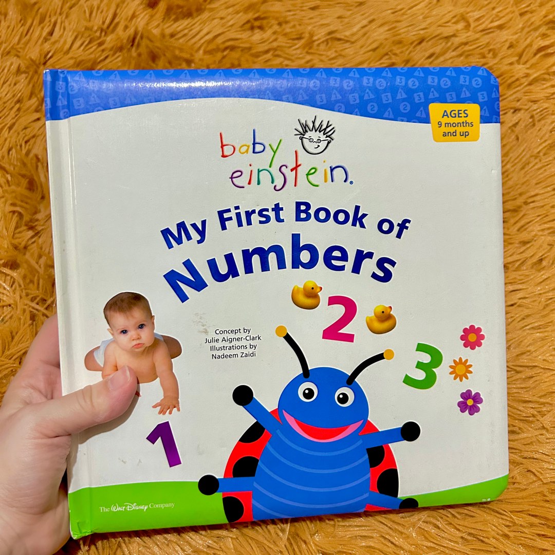 Baby Einstein My First Book of Numbers, Hobbies & Toys, Books ...