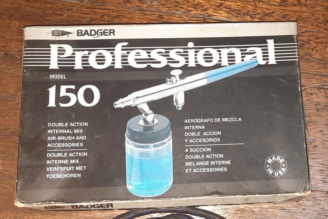 Badger 150 Airbrush set on Carousell