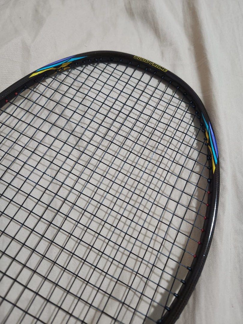 Badminton Racket: APACS WOVEN GOLD, Sports Equipment, Sports & Games ...