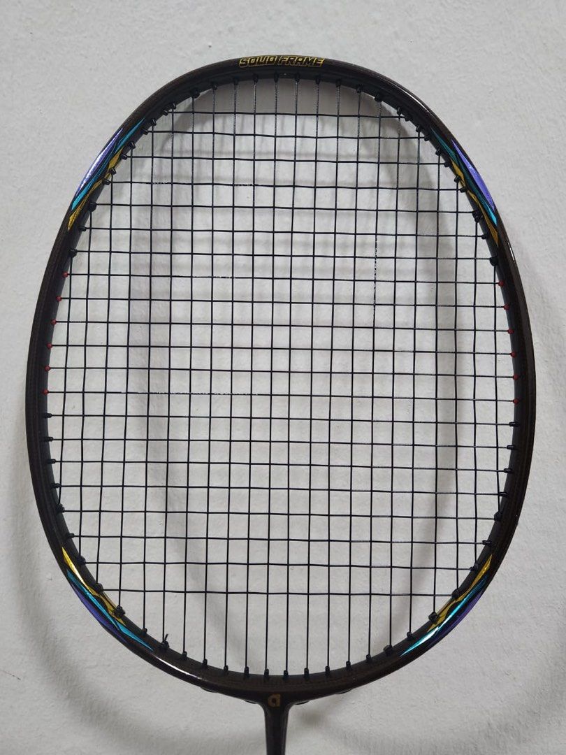 Badminton Racket: APACS WOVEN GOLD, Sports Equipment, Sports & Games ...