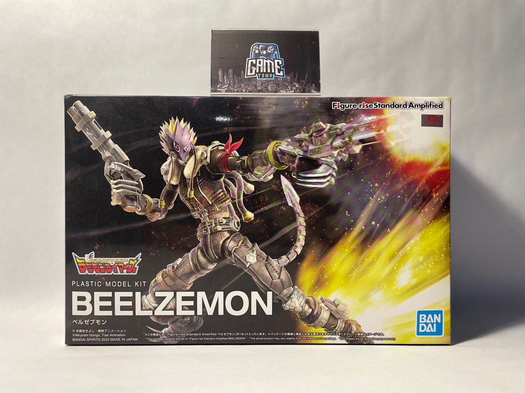 Bandai FRS Figure-rise Standard Amplified Beelzemon (Digimon), Hobbies ...
