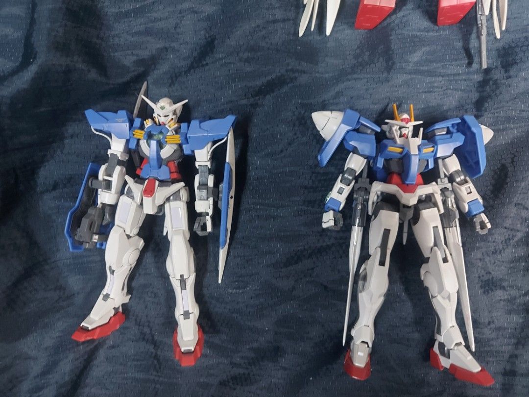 Bandai hg 1/144 wing gundam oo seed gundam 高達已砌素組模型零件, 興趣及遊戲, 玩具 & 遊戲類 - Carousell