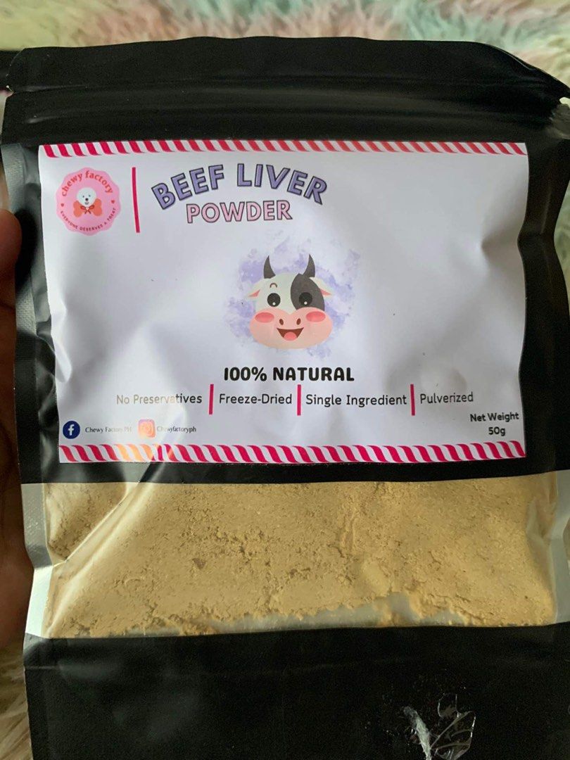 Beef Liver Powder Duck Liver Powder 130 pesos on Carousell