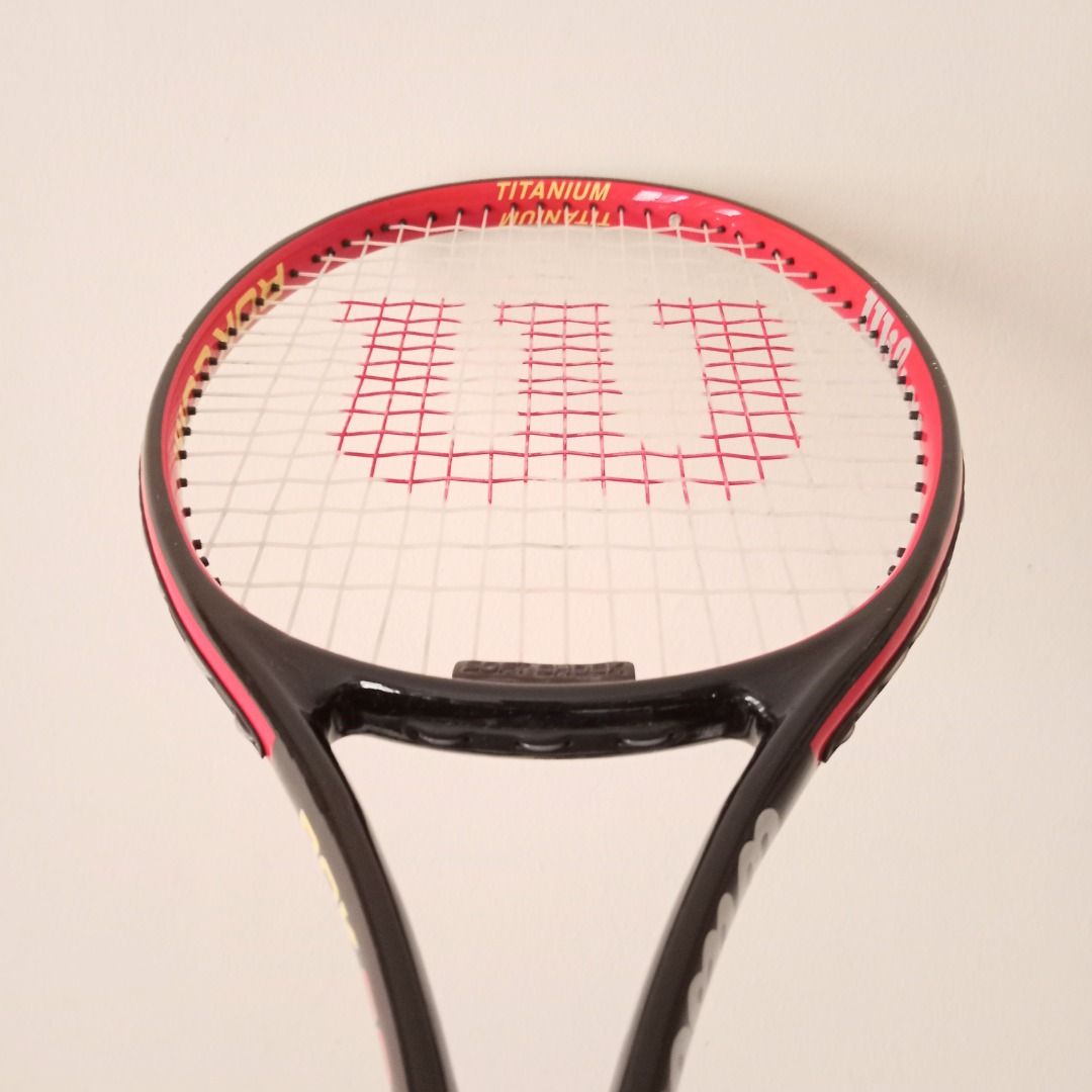 Beginner tennis racket Wilson racquet with new can of balls, Sports ...