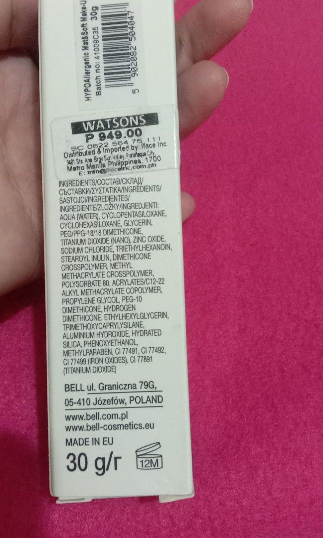 Bell foundation, Beauty & Personal Care, Face, Makeup on Carousell