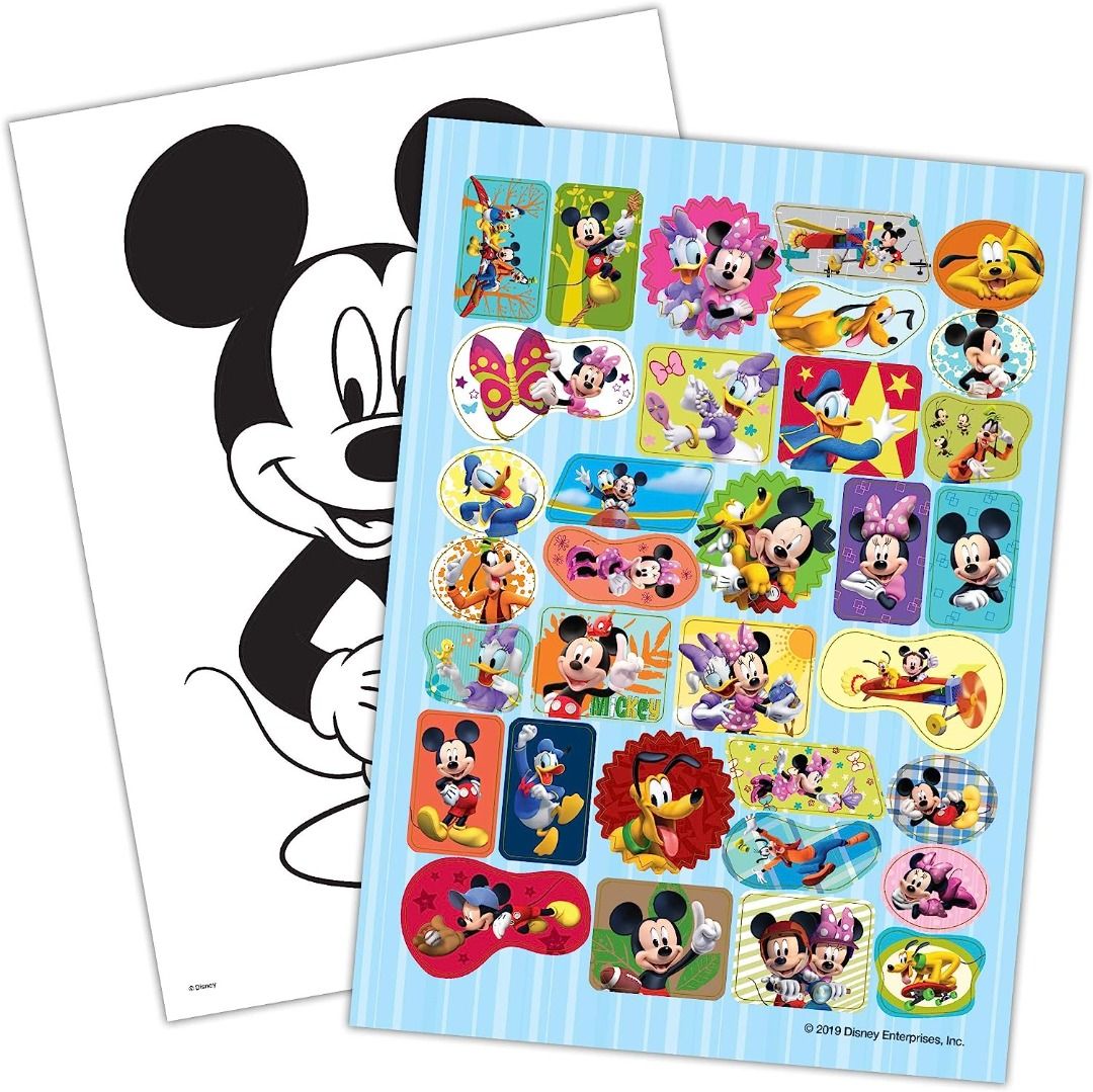 Bendon Disney Mickey Mouse & Minnie Mouse 192-Page Coloring and ...