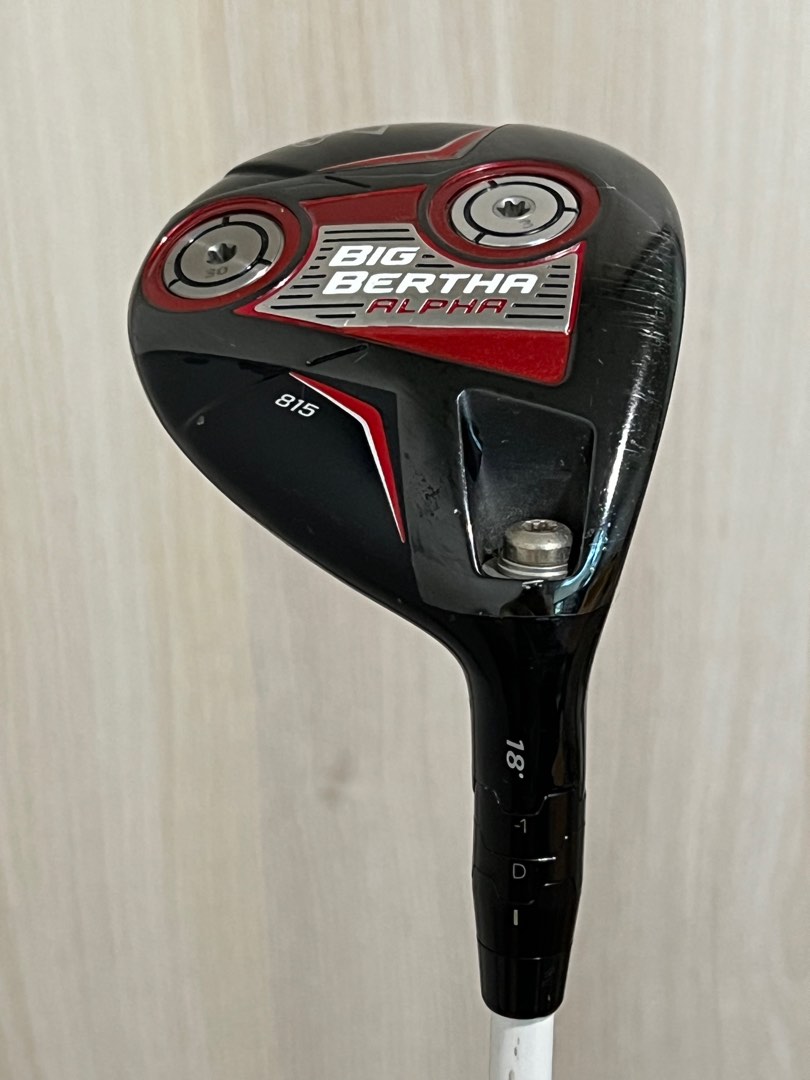 Big Bertha Alpha 5 Woods (Adjustable), Sports Equipment, Sports & Games, Golf on Carousell