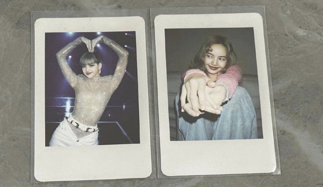 BLACKPINK LISA PHOTOCARD PC SET, Hobbies & Toys, Collectibles ...