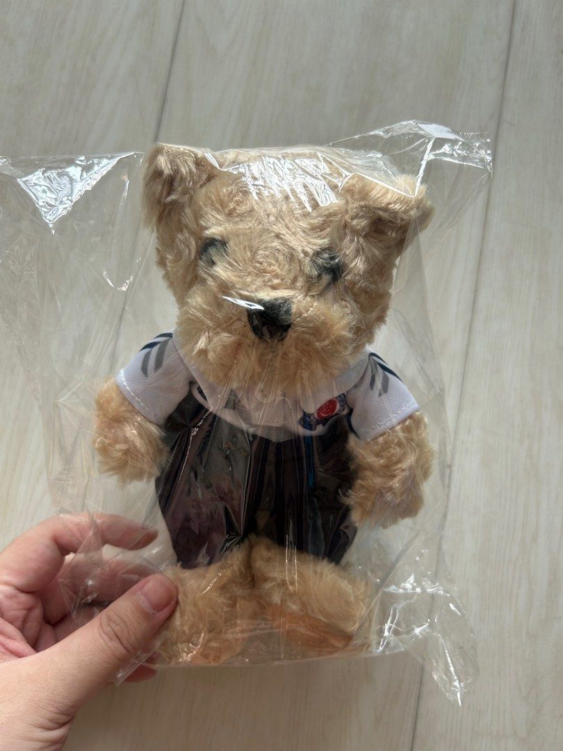 BN SPF Singapore Police Force 18cm Teddy Bear in White Traffic Police ...