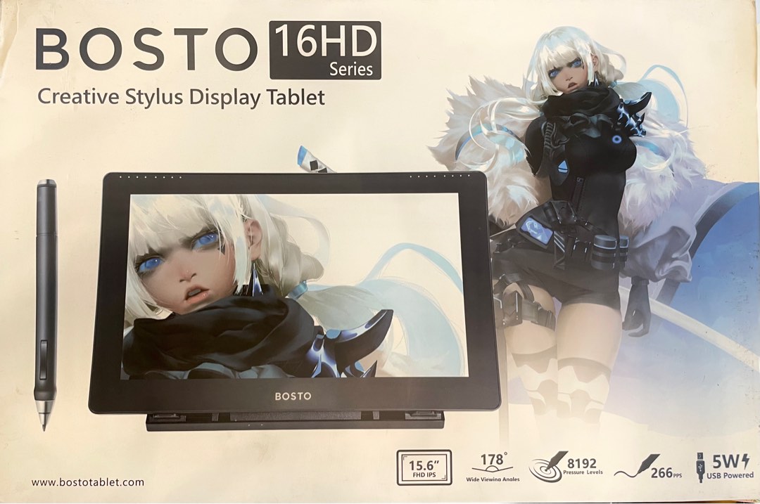 BOSTON Creative Stylus Display Tablet, Mobile Phones & Gadgets, Tablets ...