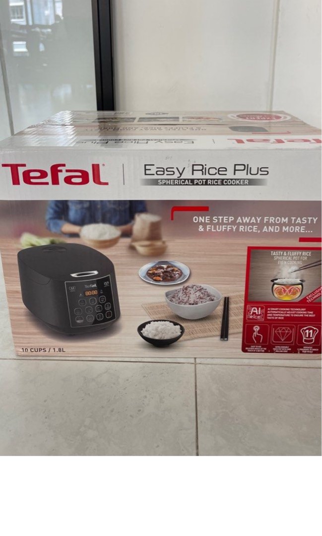 Brand New Tefal Easy Rice Plus Spherical Pot Rice Cooker, TV & Home ...