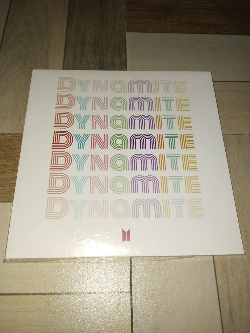 BTS DYNAMITE VINYL, Hobbies & Toys, Memorabilia & Collectibles, K-Wave ...