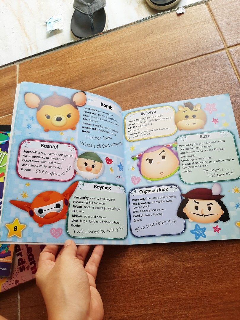 Buku collector's guide disney tsum tsum, Buku & Alat Tulis, Buku Anak ...