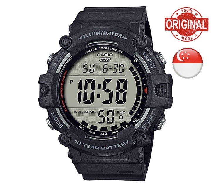 Casio AE-1500 AE-1500WH-1AVDF AE-1500WHX-3AVDF digital watch, Men's ...