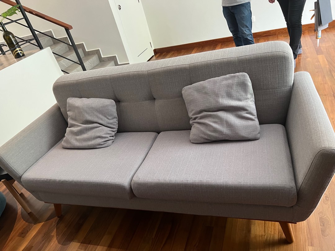 Casterly sofa, Furniture & Home Living, Furniture, Sofas on Carousell