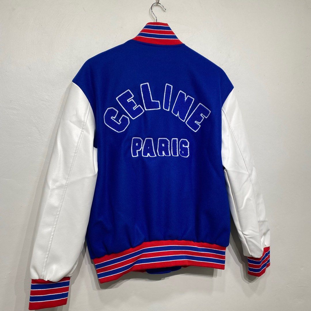 CELINE VARSITY JACKET, Luxury, Apparel on Carousell