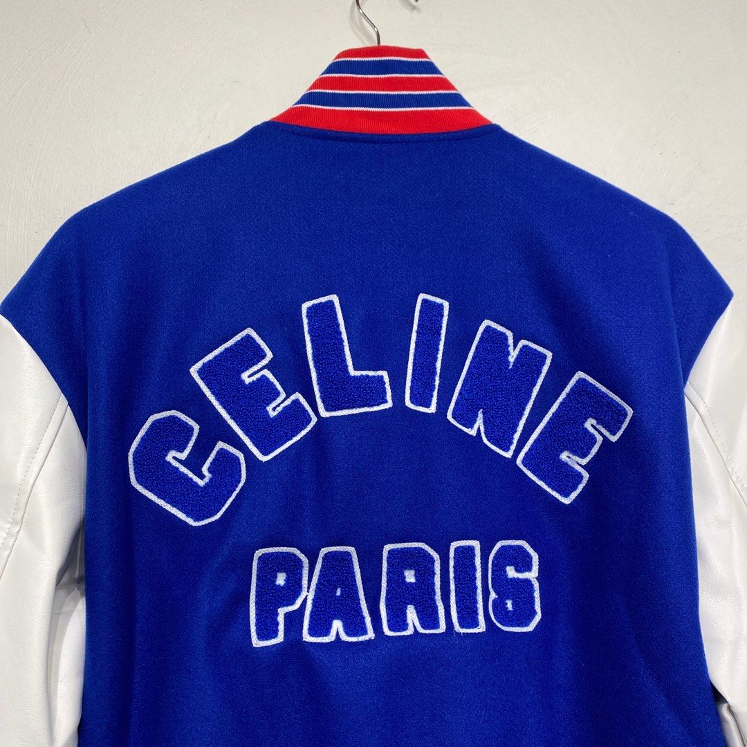 CELINE VARSITY JACKET, Luxury, Apparel on Carousell