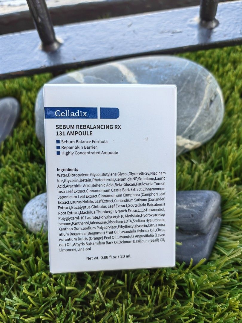 Celladix Sebum Rebalancing RX 131 Ampoule (1 box/$35, 2 boxes and above ...