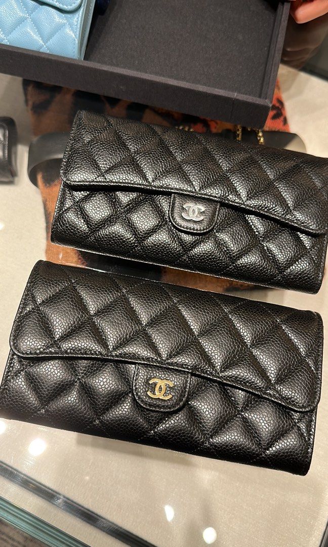 Chanel classic long flap wallet, Women's Fashion, Bags & Wallets ...