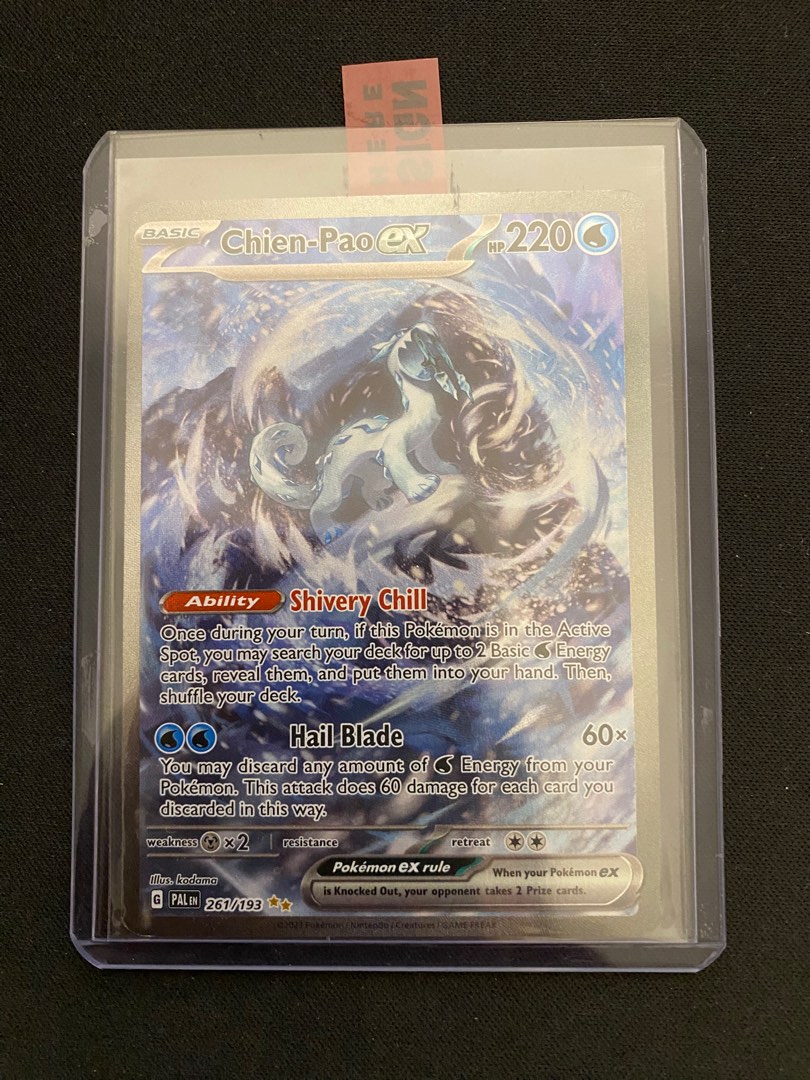 Chien Pao Ex SAR (OC), Hobbies & Toys, Toys & Games on Carousell