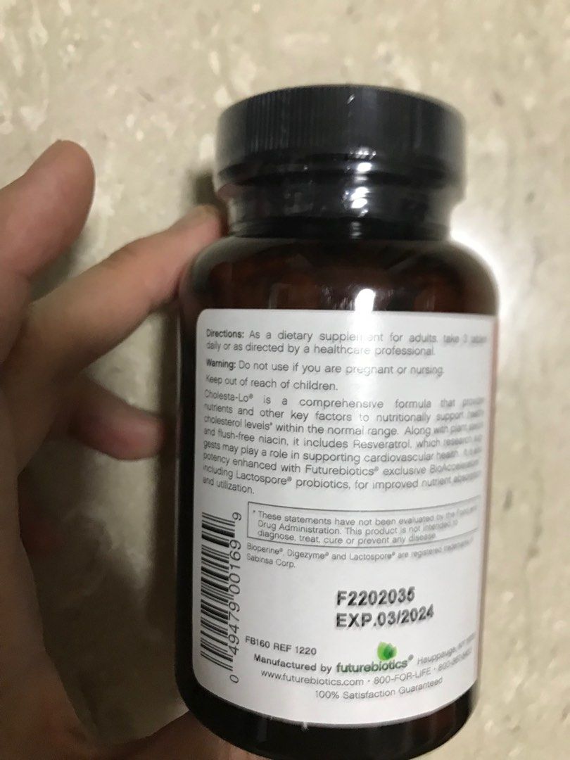 Cholesta-Lo (Cholesterol lowering supplement), Health & Nutrition ...