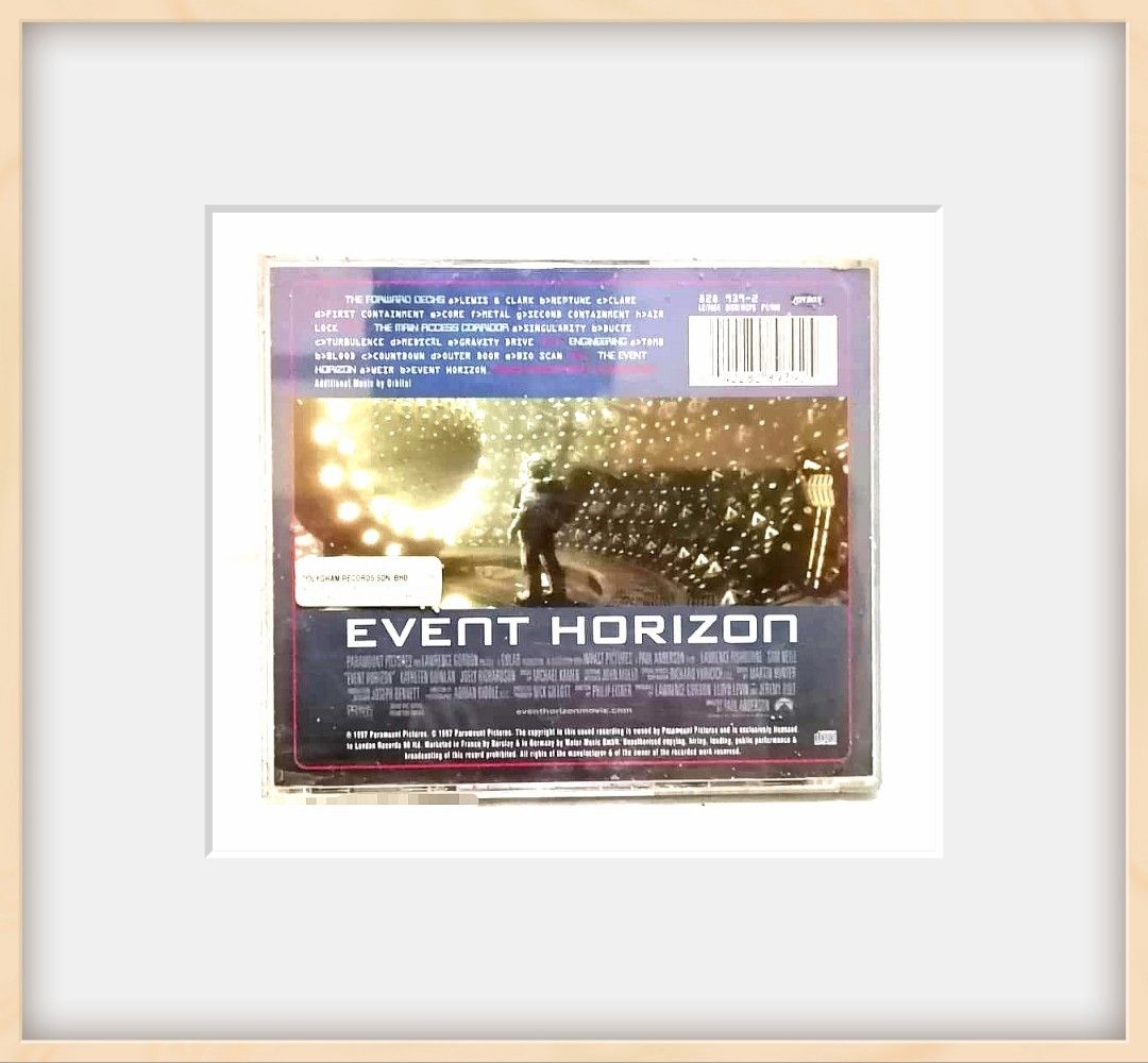 Classic soundtrack from the movie EVENT HORIZON, Hobbies & Toys, Music ...