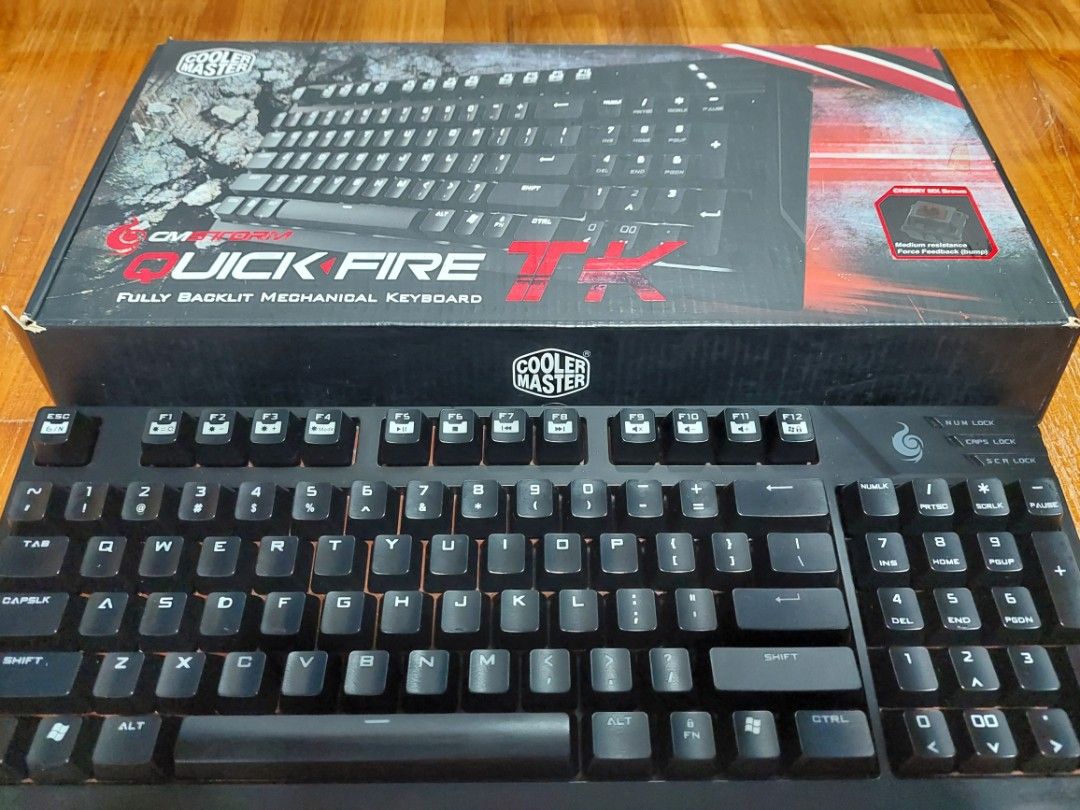 CHEAPEST CM STORM QuickFire TKL Mechanical Gaming Keyboard (Cherry MX ...