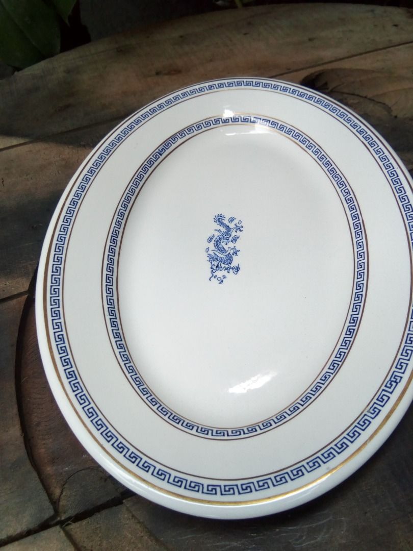 Collectible Vintage Dunn Bennett Oval Platters (A Member of Royale ...
