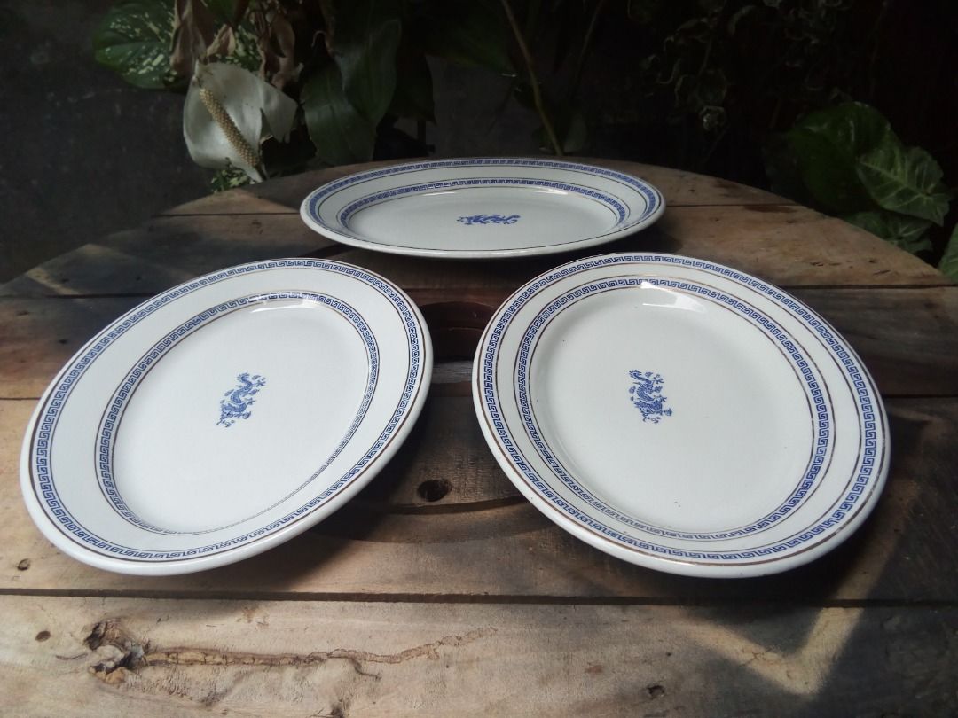 Collectible Vintage Dunn Bennett Oval Platters (A Member of Royale ...