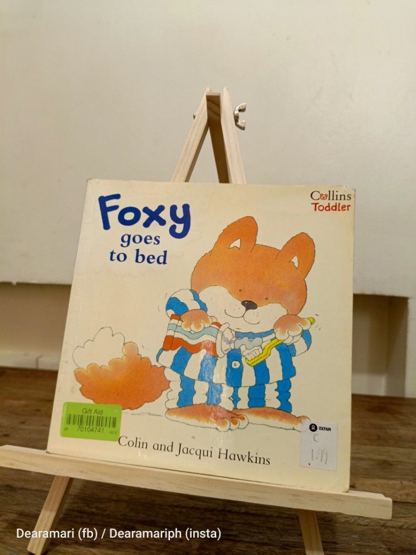 Collins Toddler Foxy Goes to Bed By Colin and Jacqui Hawkins A ...