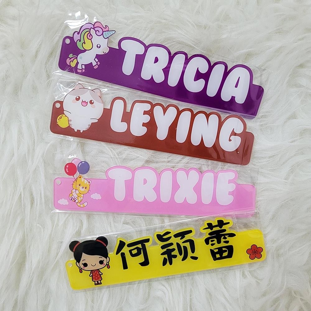 Custom Acrylic Bookmarks - Acrylic Bookmark with Name - Student Gift ...