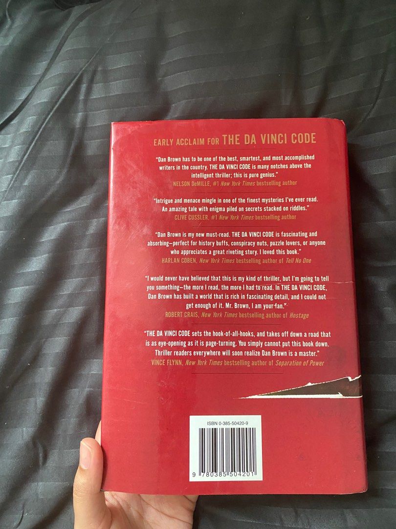 da vinci code dan brown, Hobbies & Toys, Books & Magazines, Fiction & Non-Fiction on Carousell