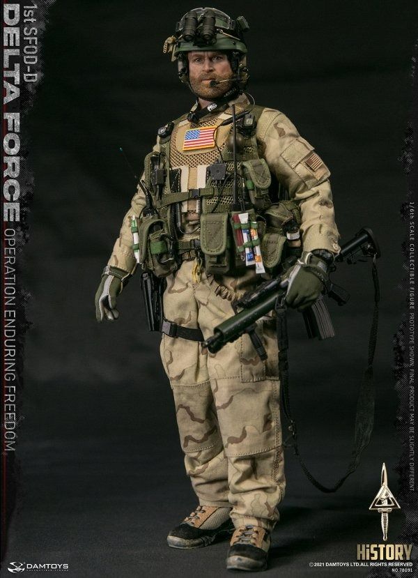 DAM Toys: 1/6 78091 Delta Force 1st SFOD-D (Operation Enduring Freedom ...