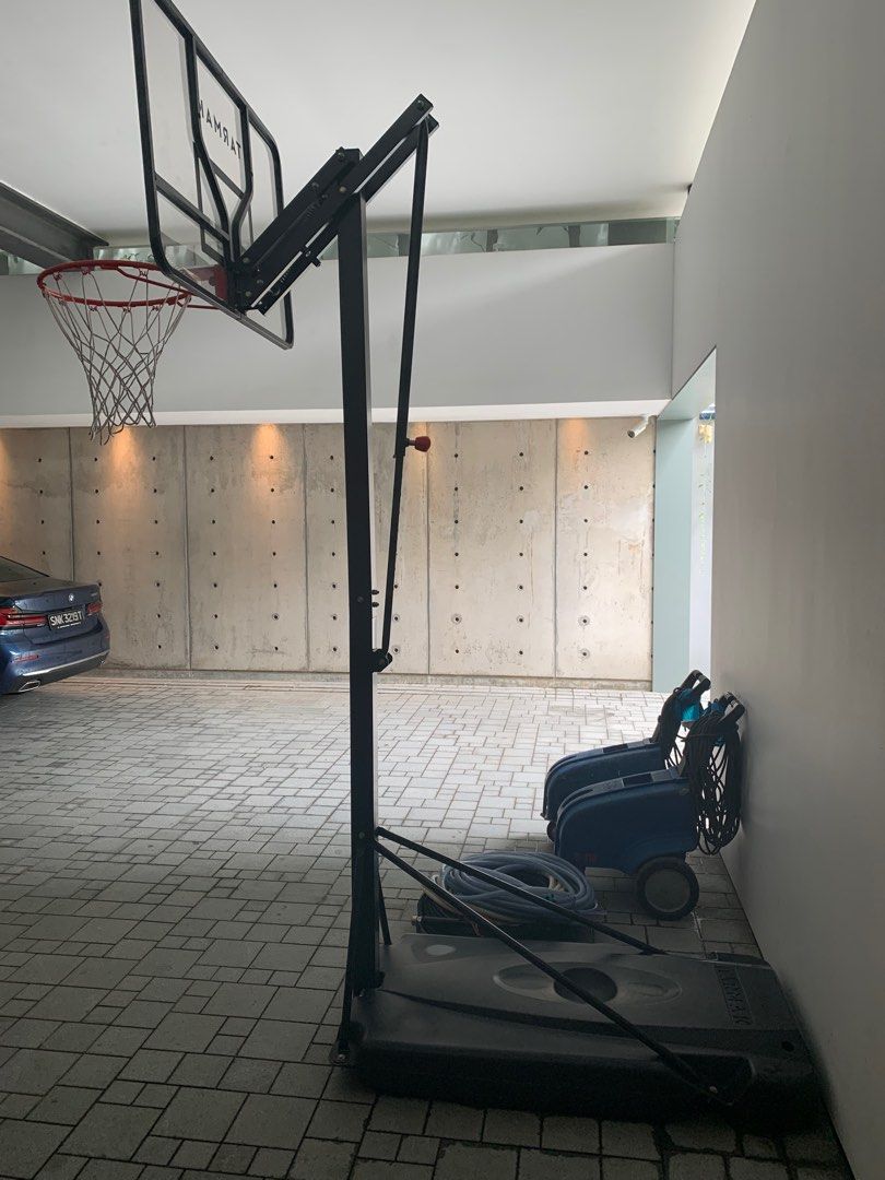 Decathlon Tarmak adjustable basketball backboard and hoop, Sports ...