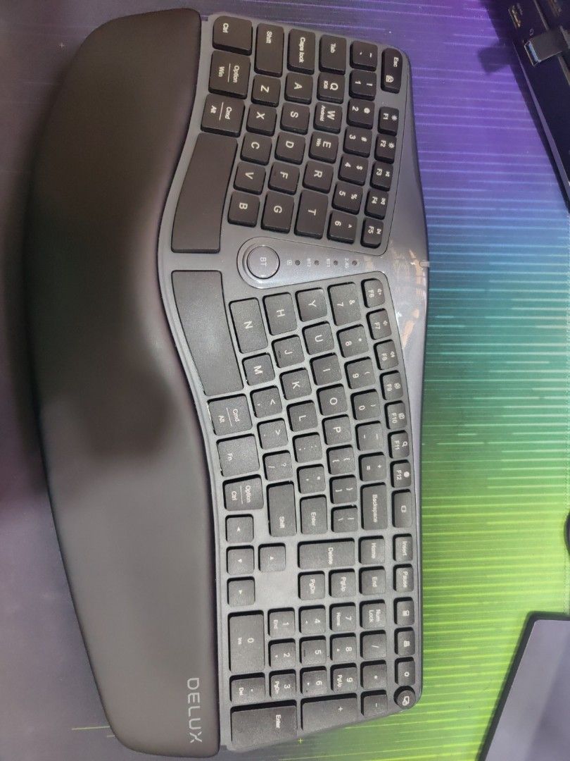 Delux ergonomic keyboard, Computers & Tech, Parts & Accessories ...