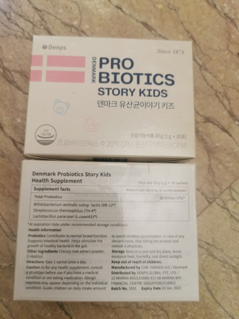 Denmark probiotics story kids health supplement normal bowel function ...