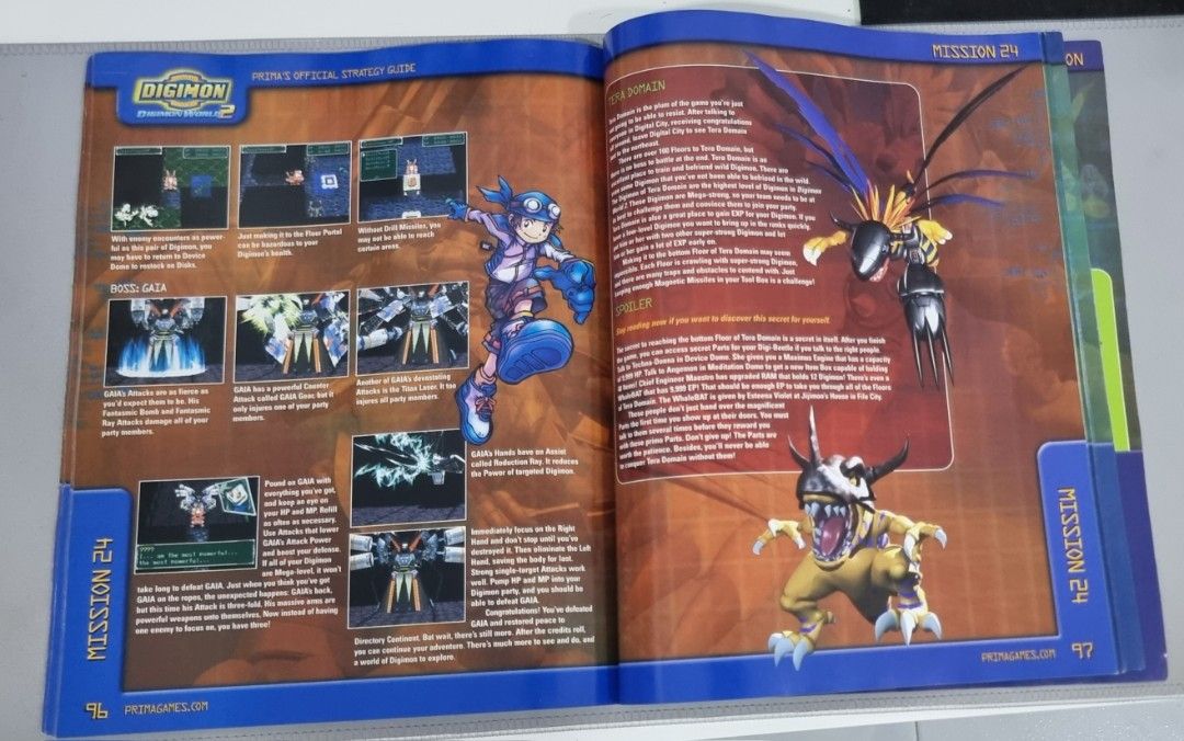 Digimon World 2 Guide Book (PS1) (2001), Hobbies & Toys, Memorabilia ...