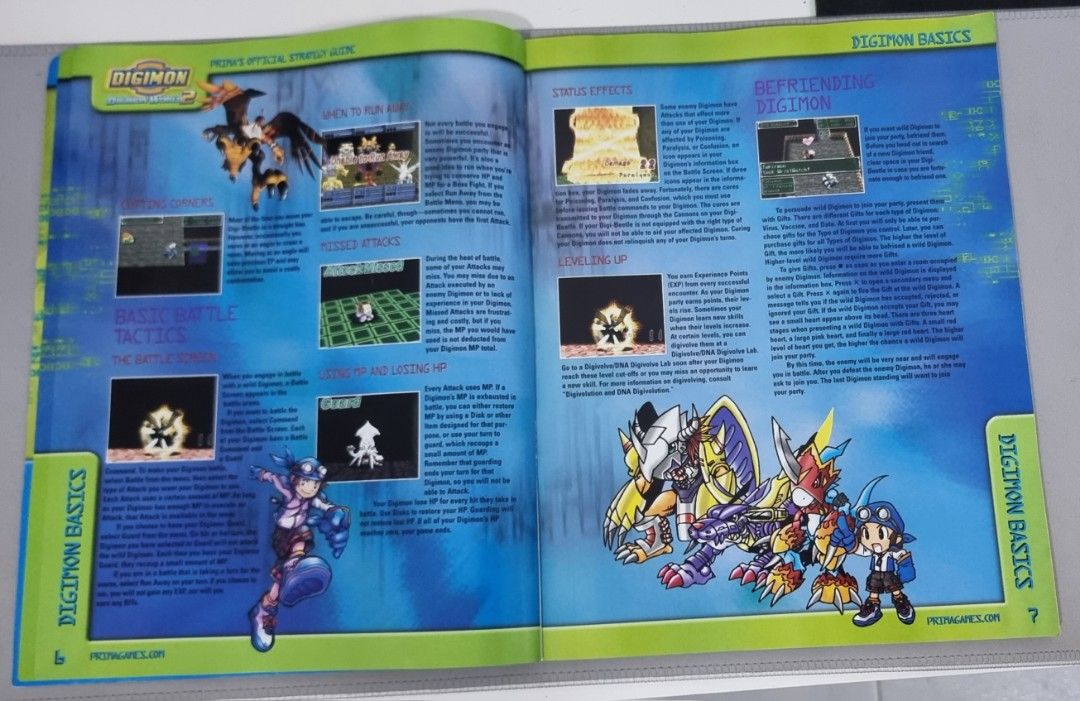 Digimon World 2 Guide Book (PS1) (2001), Hobbies & Toys, Memorabilia ...