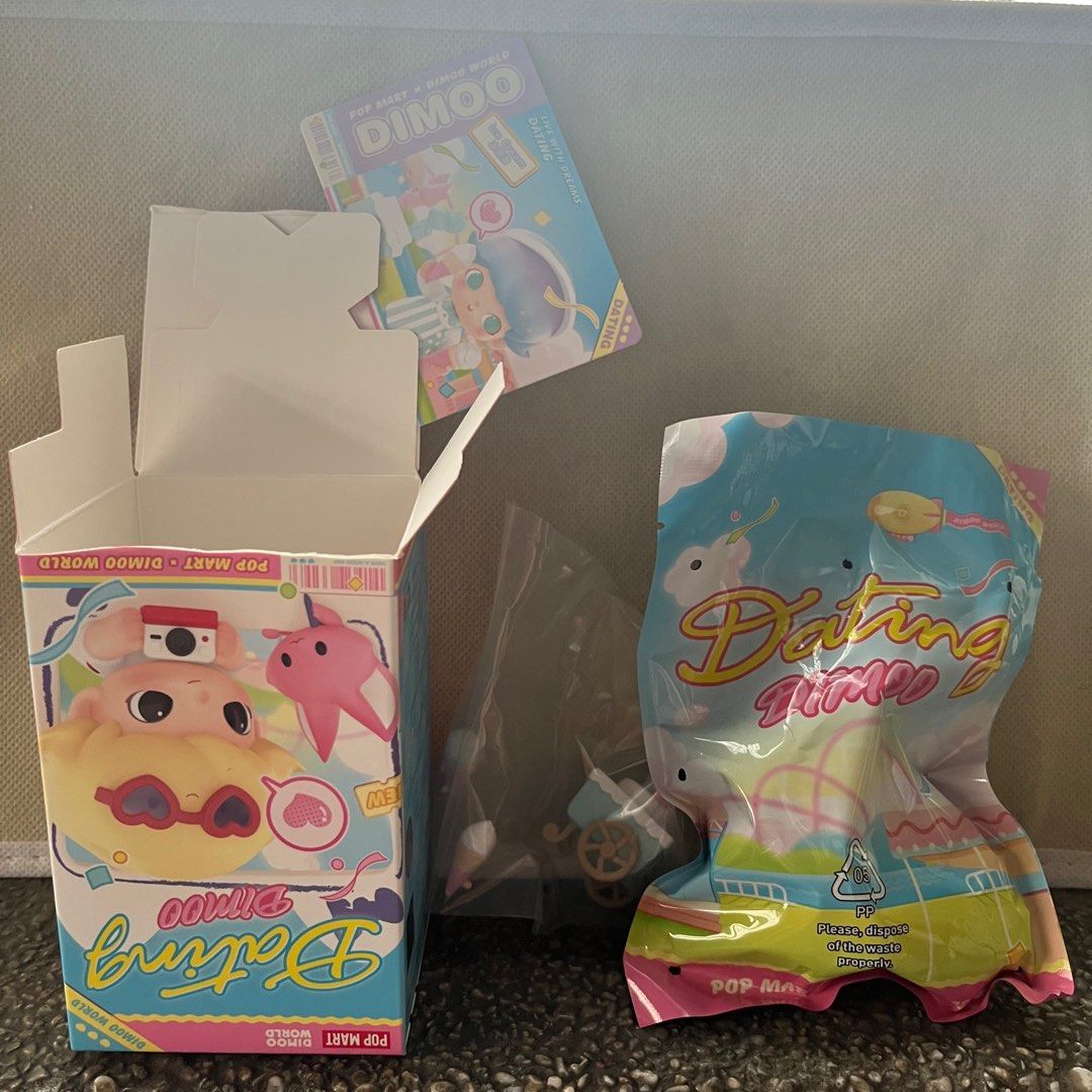 Dimoo Dating Popmart Blindbox Collectible Figurine Figure on Carousell